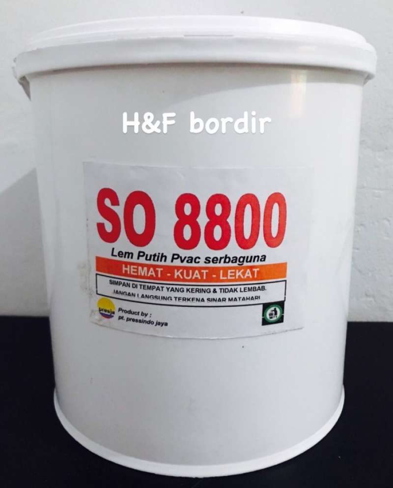 Jual Lem Putih Pvac Serbaguna 1 Galon Lem Kayu Lem Kertas Di Seller ...