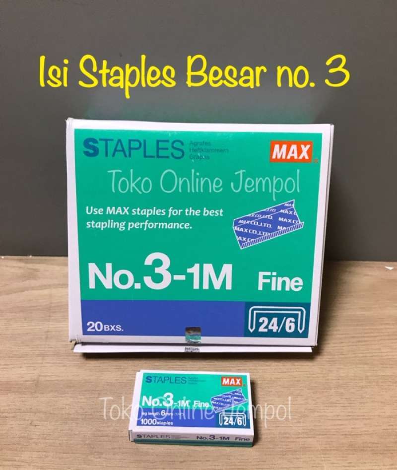 Jual Staples Besar Putar 3 Arah Rotating Stapler 25 Lembar 0414 ...
