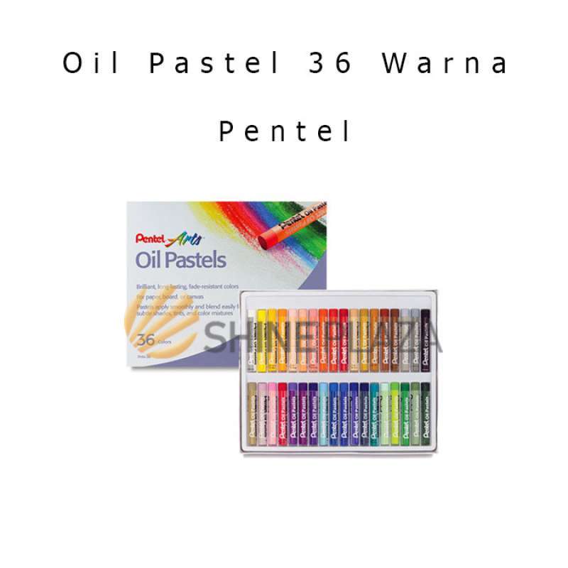 Jual Crayon Pentel 36 Warna - Oil Pastels Pentel 36 Color Di Seller ...