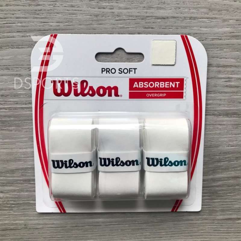 Jual Wilson Pro Soft Absorbent Prosoft ( Tennis Overgrip Grip Tenis ...
