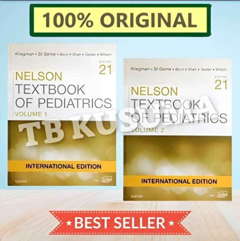 Promo [ Original ] Nelson Textbook Of Pediatrics Vol 1&2 , Ed 21 ...