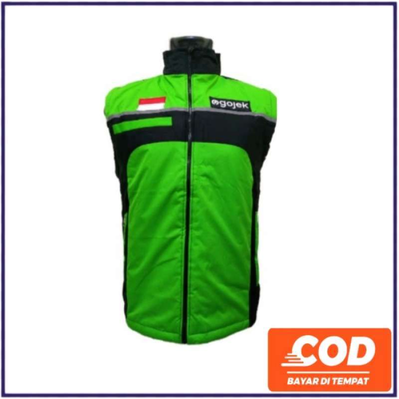Jual Rompi Gojek Logo Baru Warna Hitam Hijau - Xl Hijau Di Seller ...