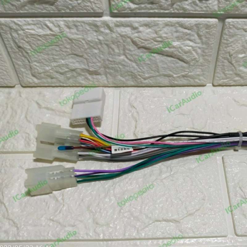 Jual Soket Pnp Head Unit Android 16 Pin Toyota Rush , Agya , Calya ...