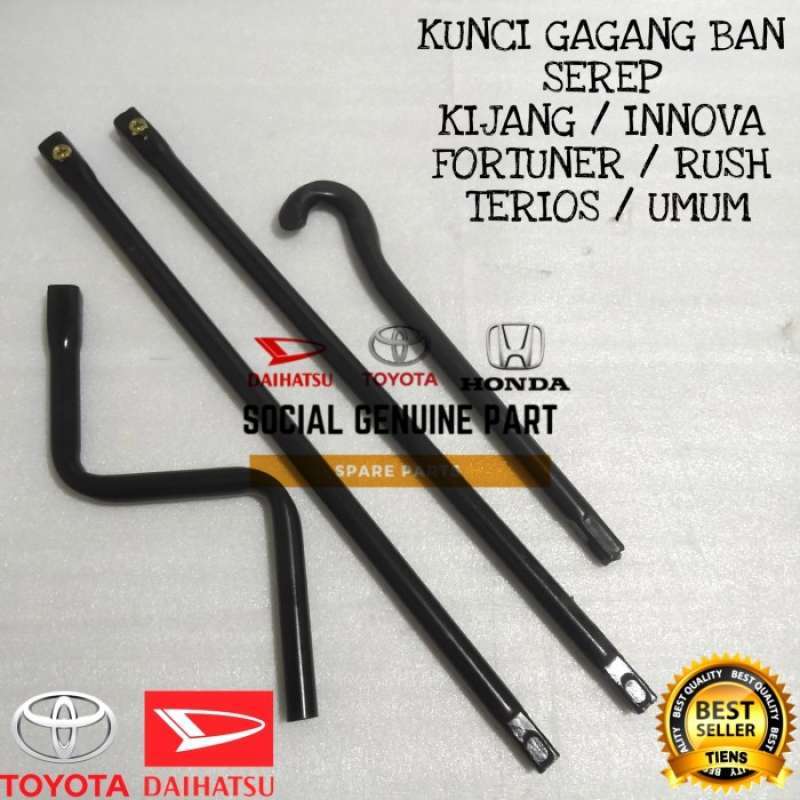 Jual Kunci Gagang Ban Serep Kijang Innova Toyota Innova 1 Set 4pcs Di ...