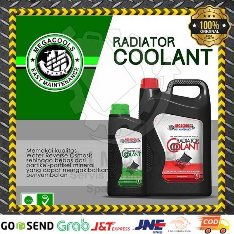 Jual Air Radiator Megacools Coolant Pendingin Mesin Mobil Motor Hijau ...