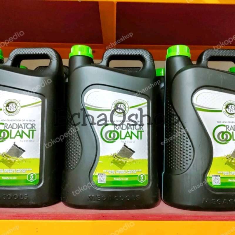 Jual Megacool Radiator Air Radiator Coolant 5 Liter Asli 100% - Merah ...