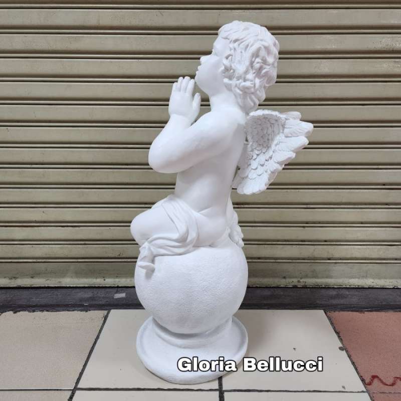 Promo Pajangan Angel Doa Patung Malaikat Gabriel Jumbo Decoration Taman ...