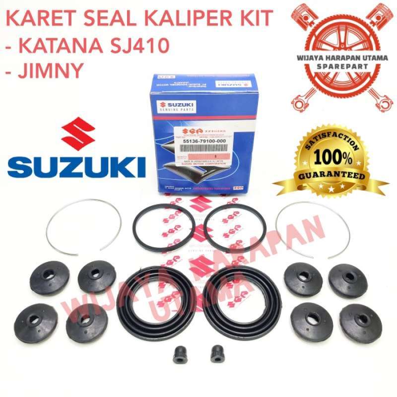 Jual Caliper Kaliper Kit Karet Seal Rem Cakram Depan Jimny Katana Sj410 Ori Di Seller Tombstone ...