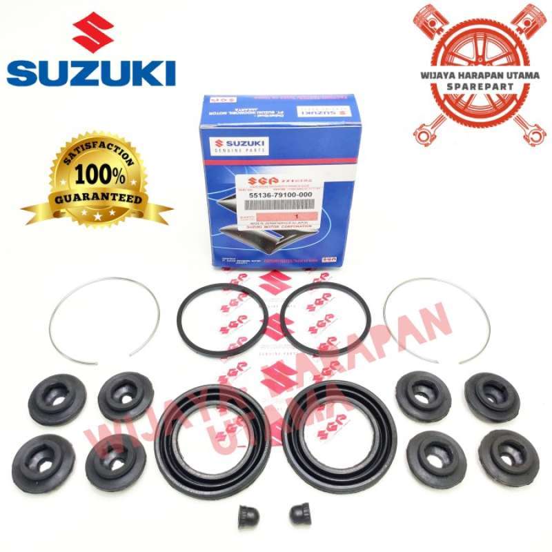 Jual Caliper Kaliper Kit Karet Seal Rem Cakram Depan Jimny Katana Sj410 Ori Di Seller Tombstone ...
