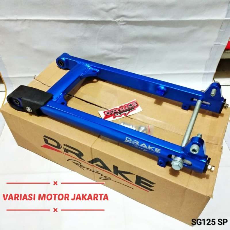 Jual Swing Arm Drake Racing Shogun 125 Sp Double Disc - Silver Di ...