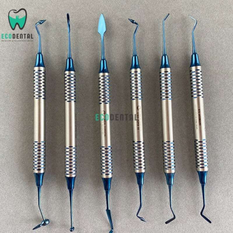 Promo Set Plastic Filling Composite Instrument Anti Lengket Titanium ...