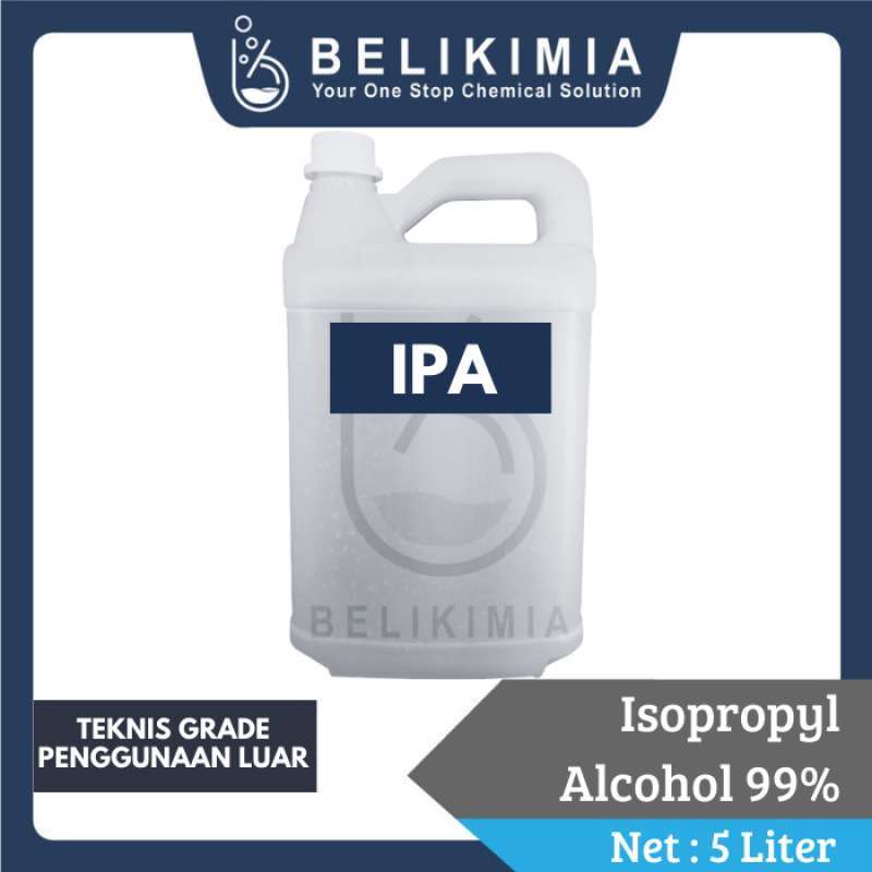 Promo Isopropyl Alcohol / Isopropil Alkohol / Ipa Murni 99,8 % 5 Liter ...