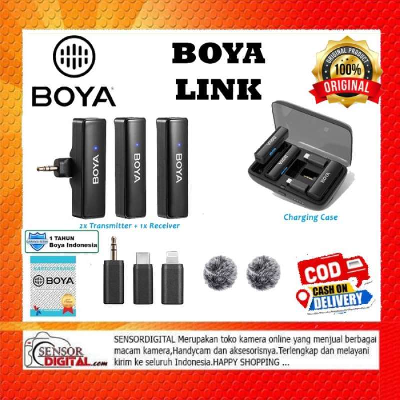 Promo Boya Link - Boyalink All In One Wireless With Charging Case ...