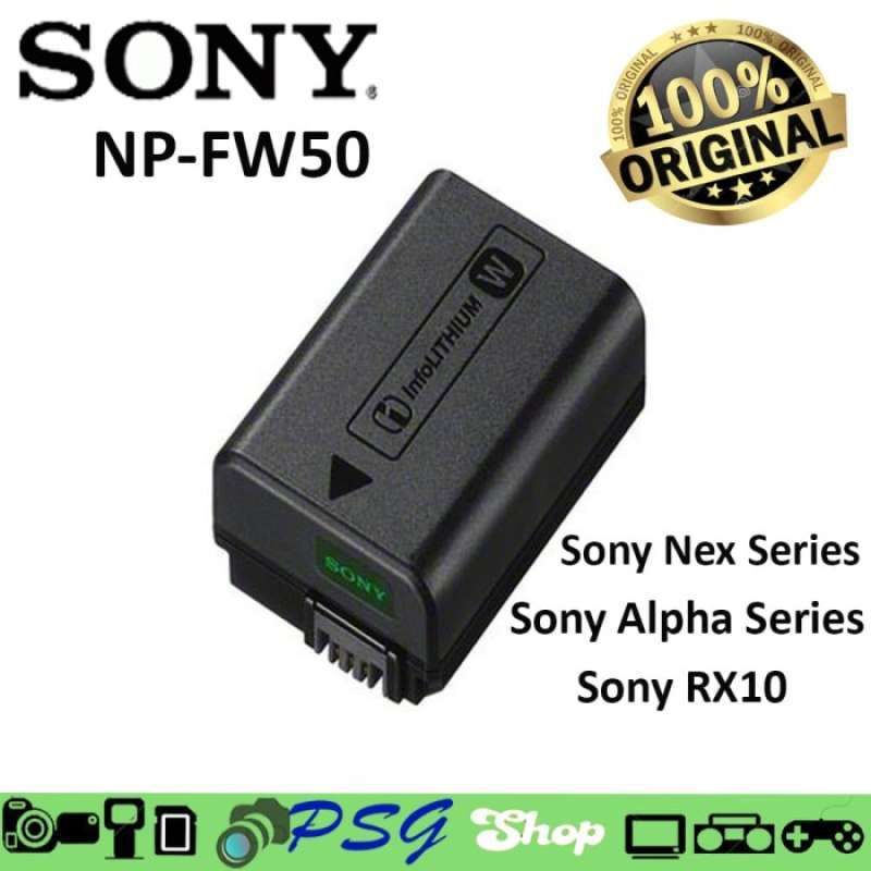 Promo Baterai Np-fw50 - For A6000 A5000 A6300 A7 A7ii Diskon 23% Di Seller Mettaria Store ...