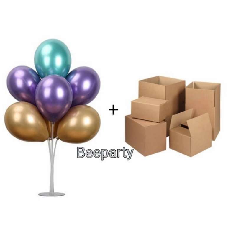 Jual Standing Balon / Tiang Balon Dekorasi / Rangka Tatakan Balon Set ...