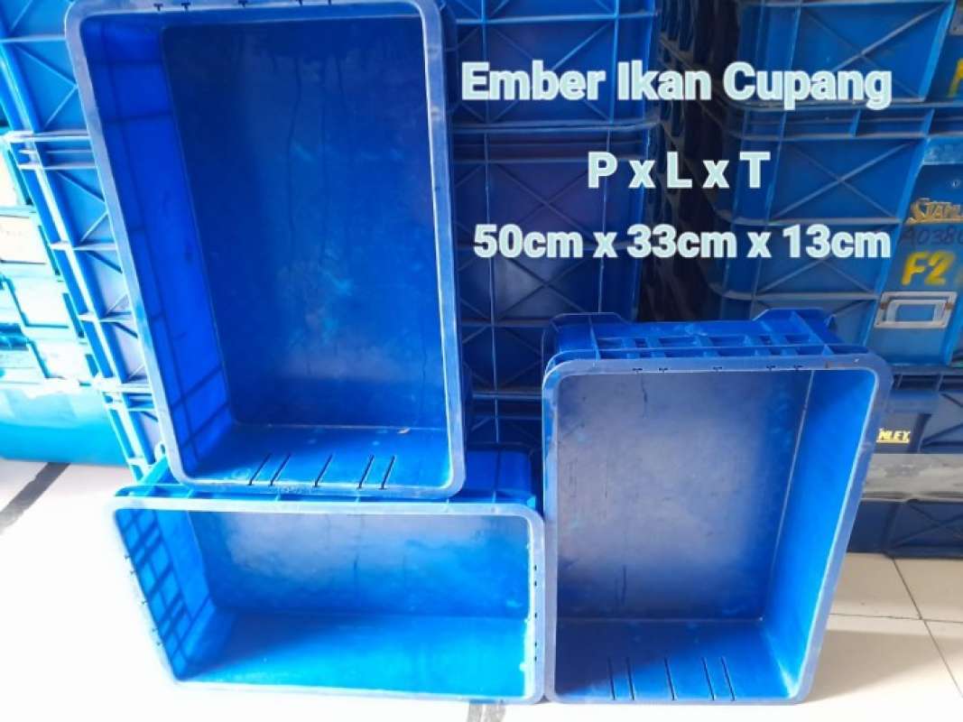 Jual Box Rapat Container Industri Bak Plastik Ikan Bak Hidroponik Box ...