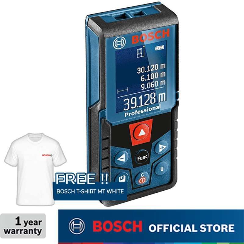 Jual Bosch Laser Distance Meter / Pengukur Jarak Laser 40meter Glm 400 ...