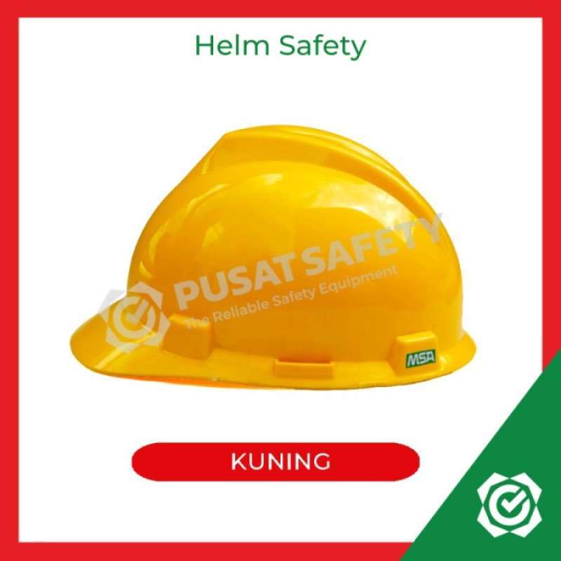 Jual Helm Proyek Kerja Safety Msa V-gard Di Seller Raindrop ...