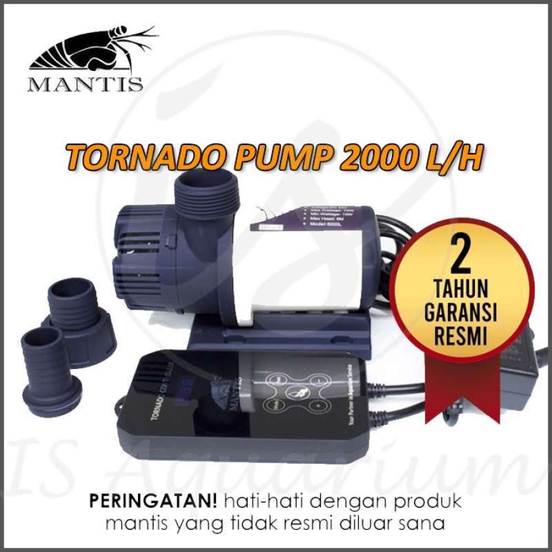 Promo Mantis Tornado Pump 2000 L/h Powerhead Controllable Return Pump ...