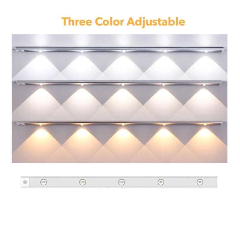 Jual Zola Lampu Malam Sensor Gerak Otomatis Led Lamp Motion Lemari Cabinet Di Seller Aghanim