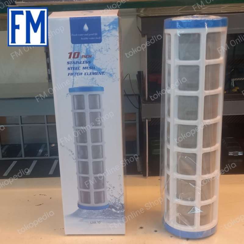 Jual Cartridge Screen 10 / Pre Filter 316 Stainless Steel Wire Mesh ...