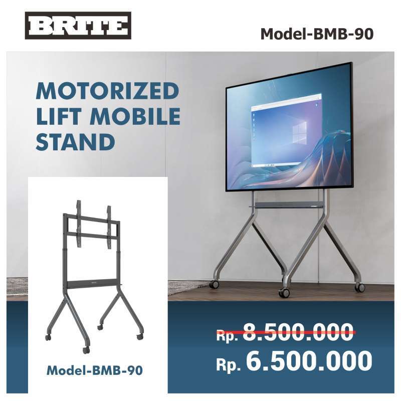 Jual Brite Bmb - 90 Motorized Lift Mobile Stand Di Seller Brite ...