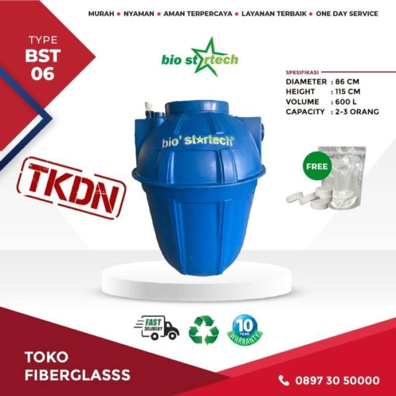 Jual Septic Tank Bio, Bukan Biofill, Biotech, Biotank, Biostartech Di ...