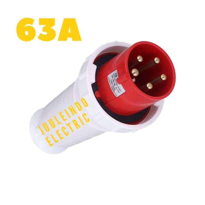 Jual Industrial Plug Socket 035 / Colokan Genset 5 Pin 63 Ampere Di ...