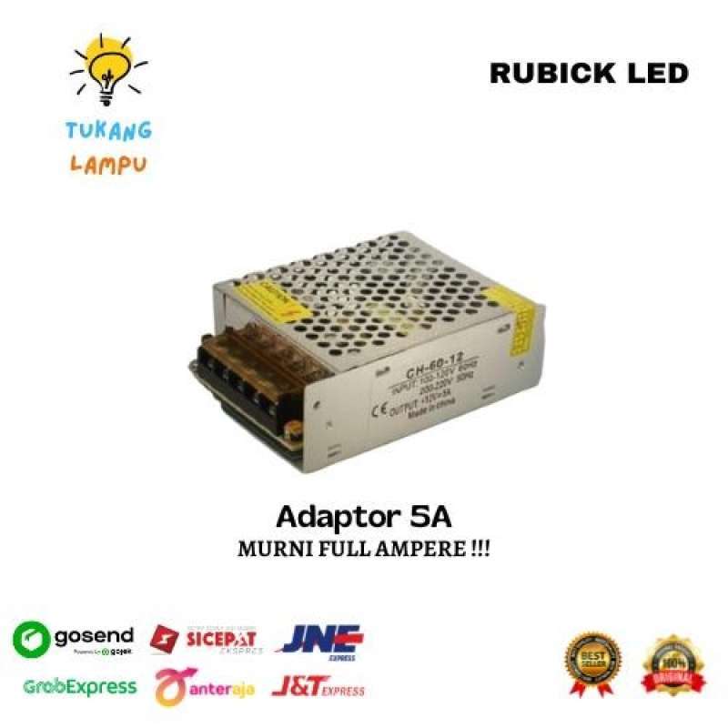 Jual Trafo 5a / Adaptor 5a / Power Supply 5a 12v Cctv Led Strip Di ...