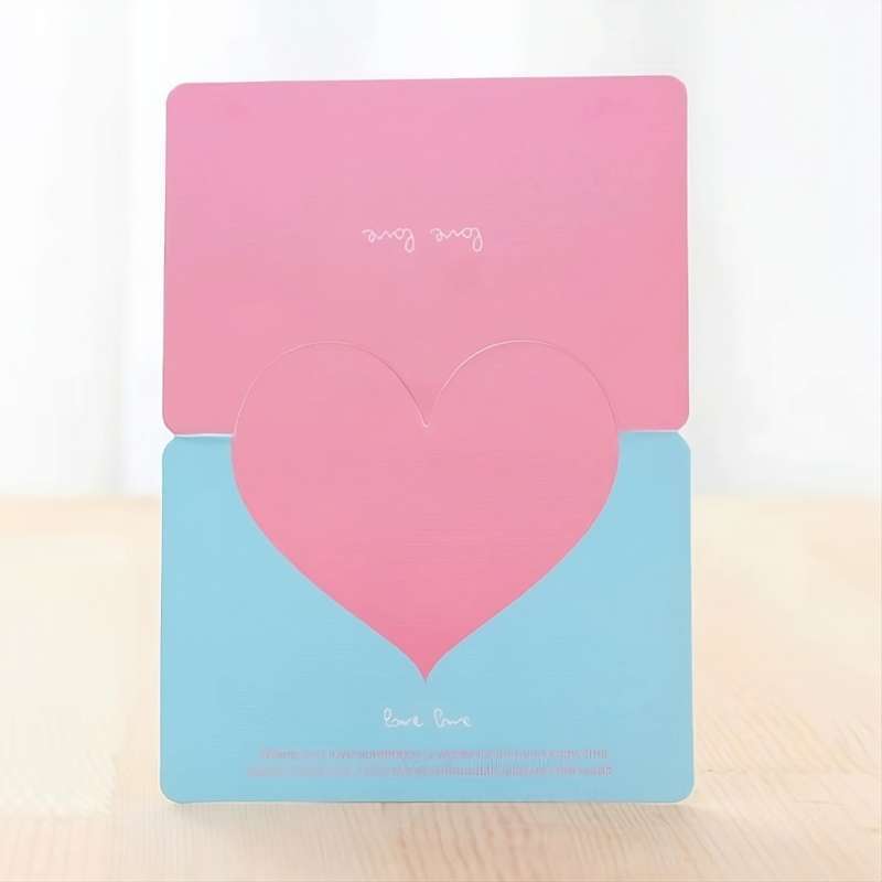 Jual Kartu Ucapan Bentuk Hati Kartu Ucapan Love Love Card Greeting Card Love Di Seller Lelly_id ...