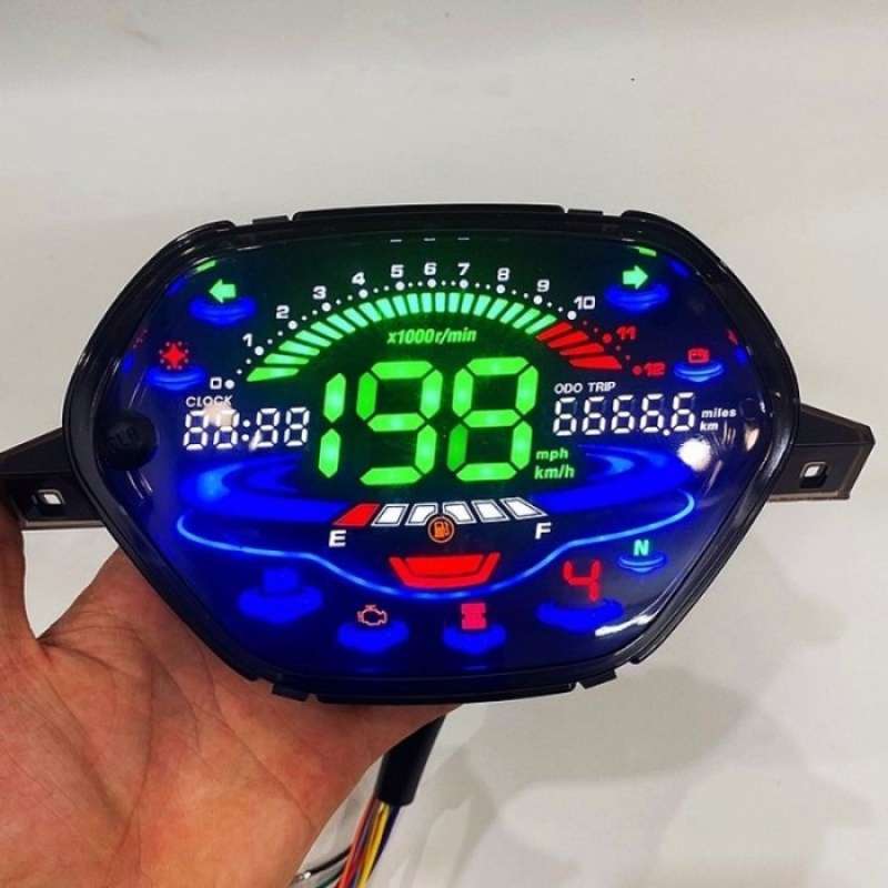 Jual Premium Speedometer Digital Supra 100 | Supra Fit Old Di Seller ...