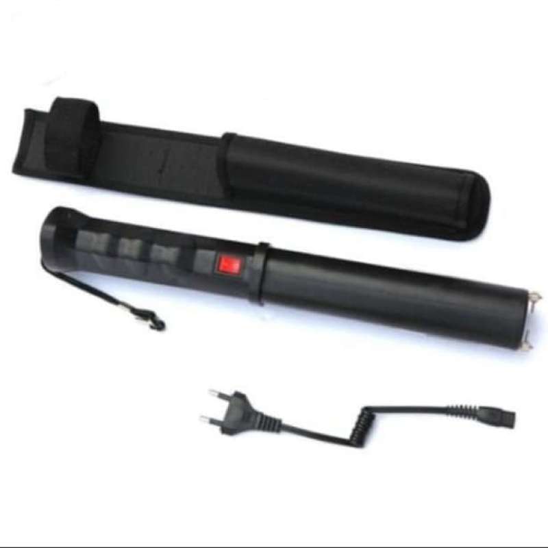 Jual Alat Stik Pertahanan Diri Dengan Senter Led Dan Setrum Listrik ...