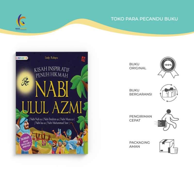 Promo Buku Agama - Kisah Inspiratif Nabi Ulul Azmi Penuh Hikmah: Nabi ...