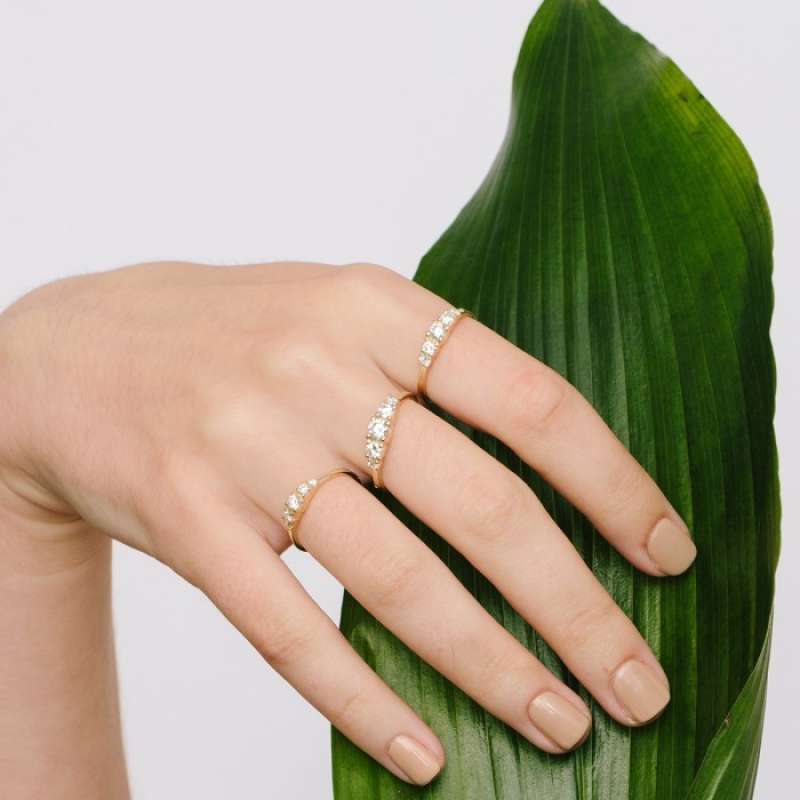 Jual Cincin Berlian Swarovski Bezel Lapis Emas Jilbab 1901 Di Seller Zati Shop - Cengkareng ...