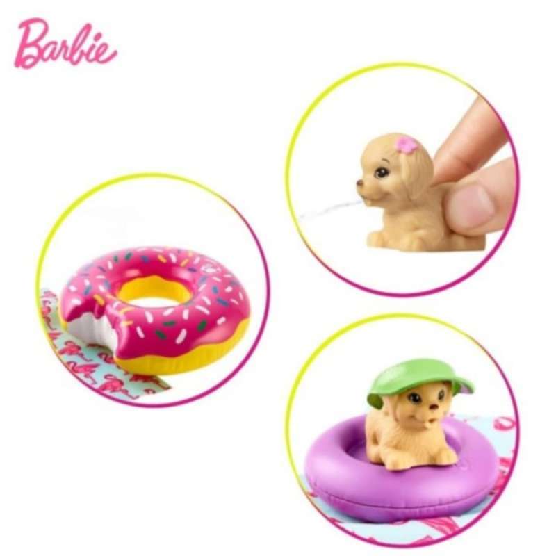 Promo Barbie Outdoor Furniture Donut Floaty Mattel Diskon 23% Di Seller ...