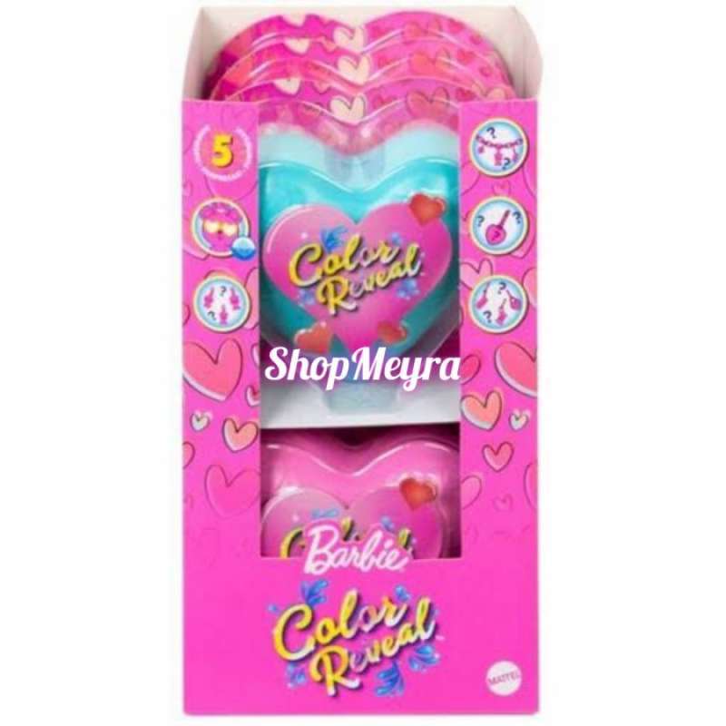 Promo Barbie Color Reveal Valentines Day - Satuan Diskon 23% Di Seller ...