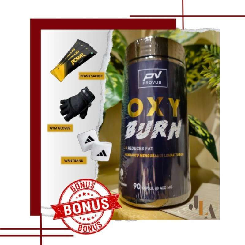 Promo Provus Oxy Burn 90 Capsul Fat Burner Penurun Lemak Dan Berat ...