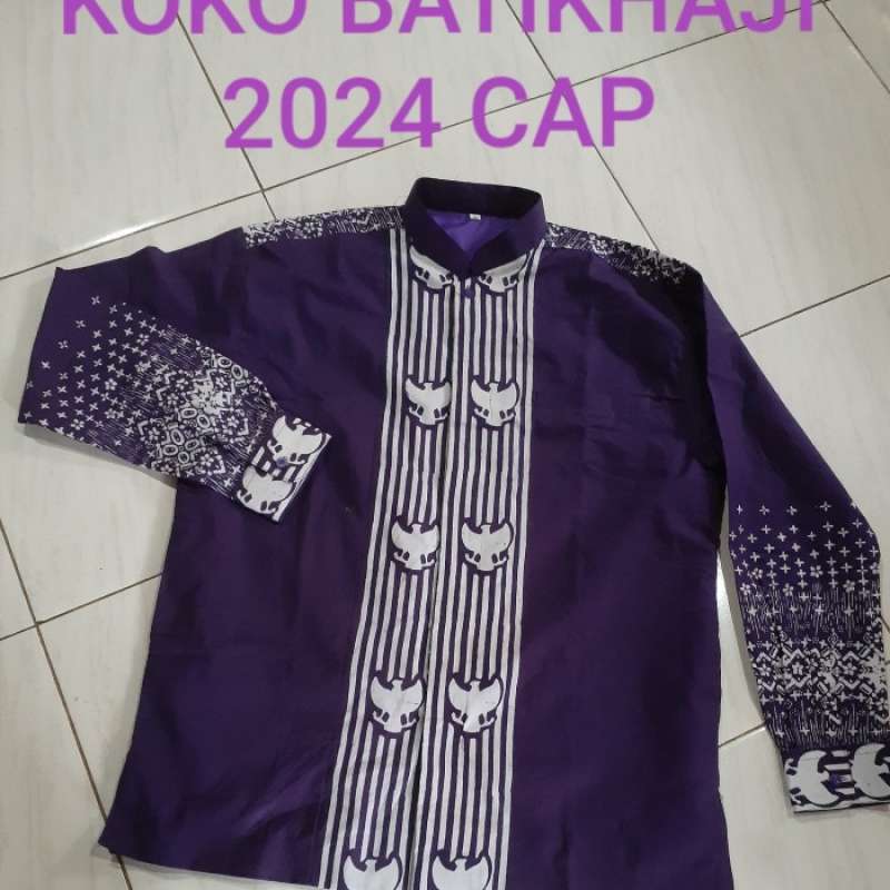 Jual Koko Batik Haji 2024. Kain Batik Cap - Xl Di Seller Aghanim - Cengkareng Timur, Kota ...