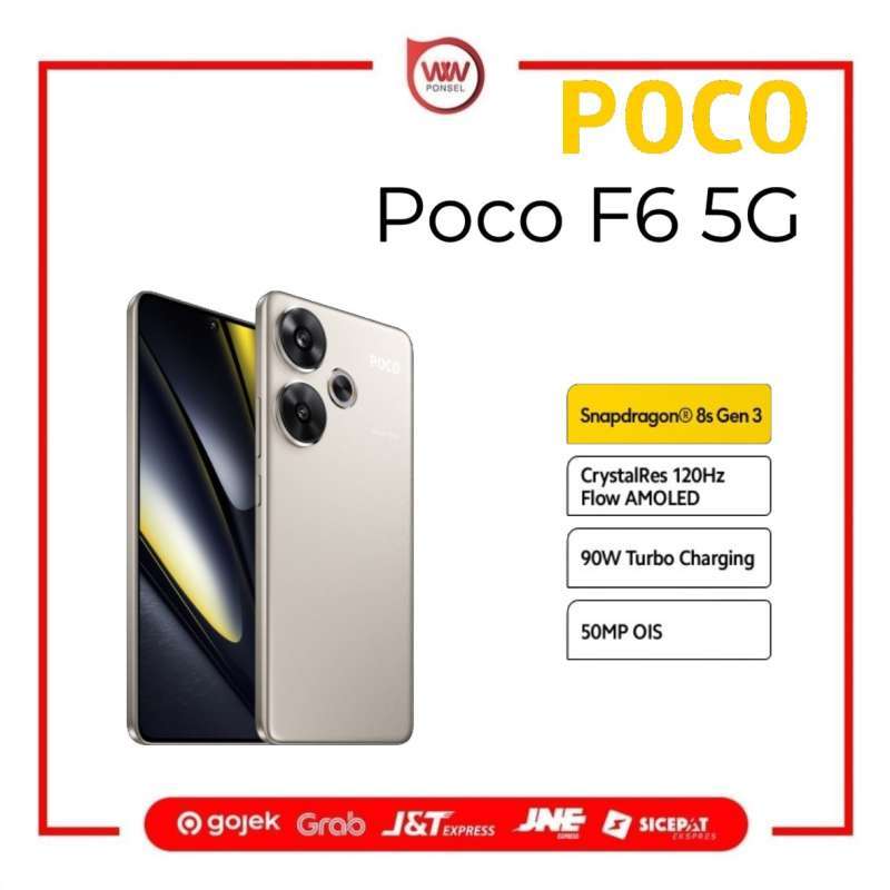 Jual Hp Poco F6 5g Ram 8gb Internal 256gb Garansi Resmi Di Seller ...