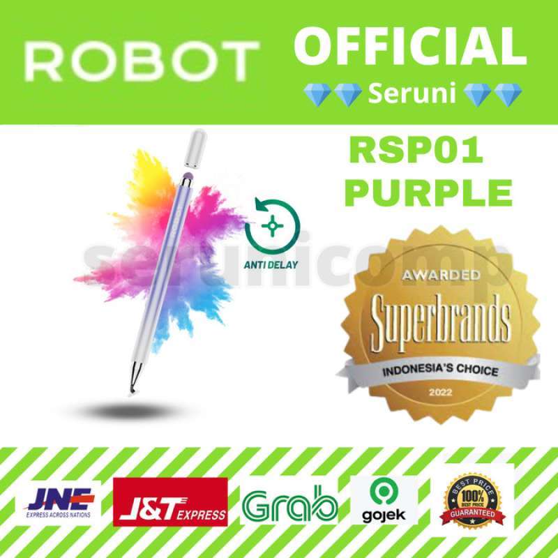 Jual (seruni) Robot Rsp01 Capacitive Portable Universal 2 In 1 Stylus ...