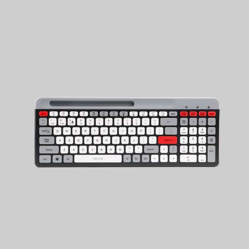 Jual Rexus Keyboard Dual Connection Mosaic Kb02 - White Di Seller Jete ...