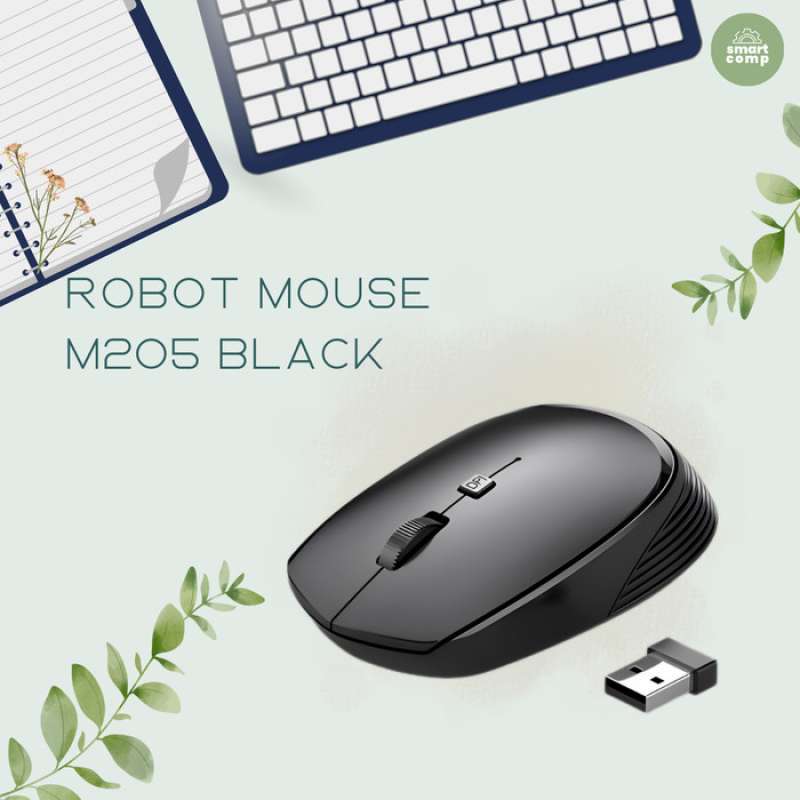 Jual Robot Mouse Wireless M205 Wireless Mouse 2.4ghz 16000dpi Di Seller ...