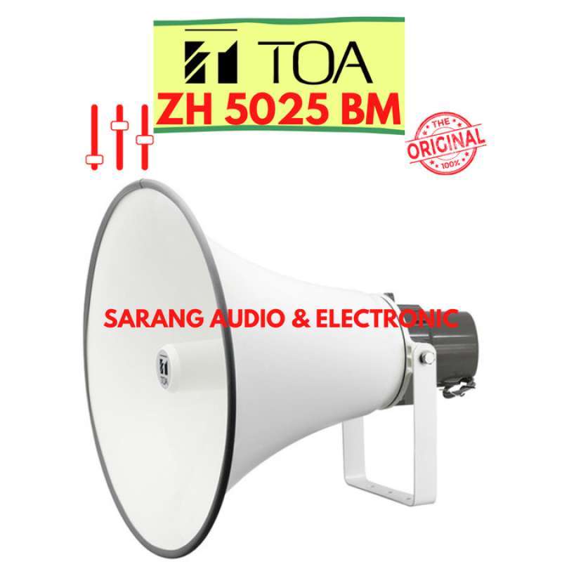 Promo Corong Toa Zh5025bm Horn Toa Zh 5025 Bm Original 25watt Toa Masjid Diskon 23% Di Seller ...
