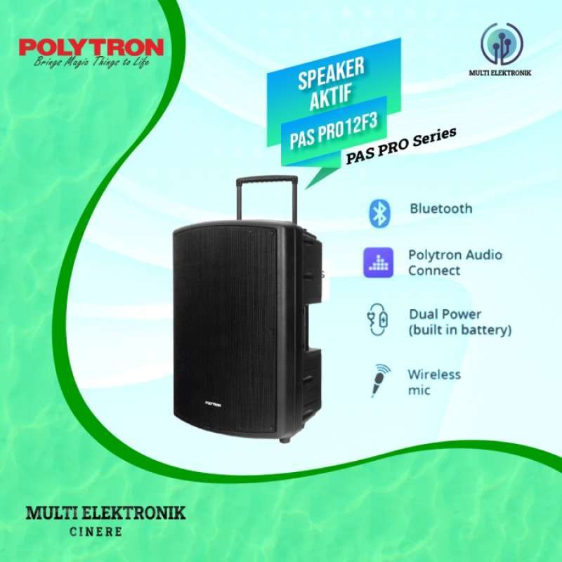 Promo Speaker Aktif Polytron Pas Pro 12f3/pas Pro12f3 Diskon 23% Di ...