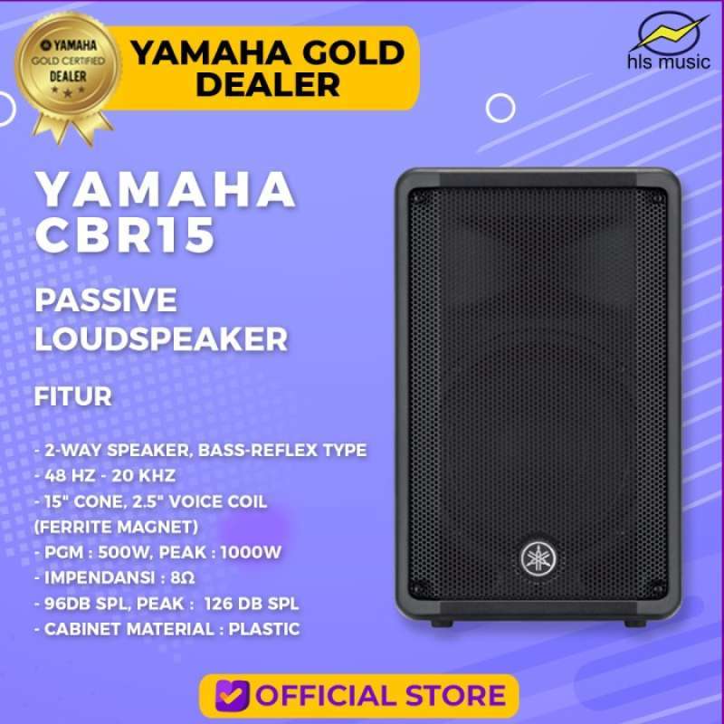 Promo Yamaha Cbr15 Passive Speaker 15 Inch Original Garansi Resmi Diskon 23% Di Seller Ryoma ...