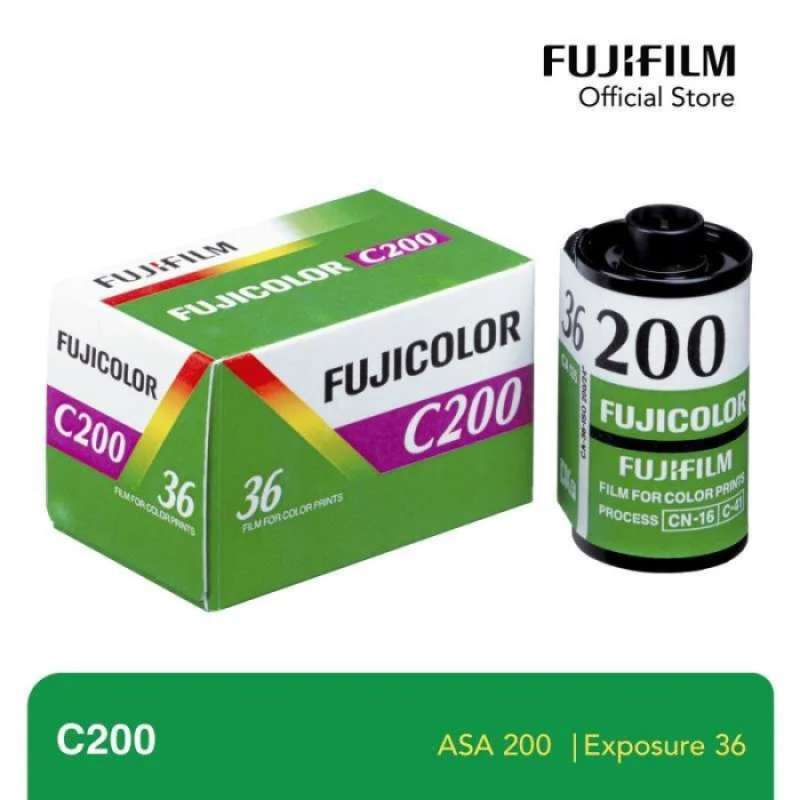 Promo Fujicolor Fujifilm C200 Asa200 36 Exp Roll Film Analog Diskon 23% ...