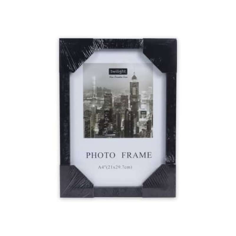 Promo Frame Bingkai Foto Material Kayu Ukuran A4 Premium_ Hitam Diskon ...