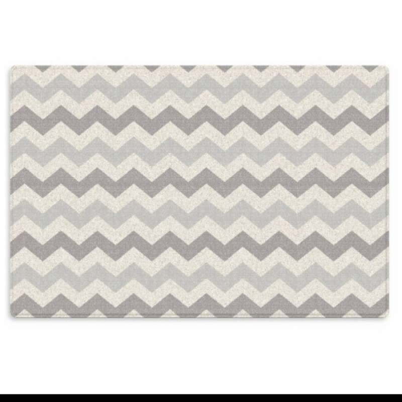 Promo Coby Haus Pvc Playmat (xl) - Yellow Bear Indian Village Grey ...