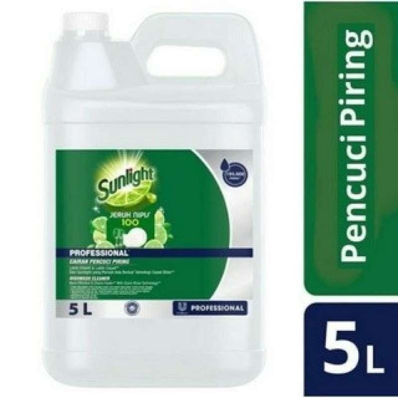 Promo Sunlight 5 Liter Asli Produk Unilever| Khusus Grab Dan Gojek ...