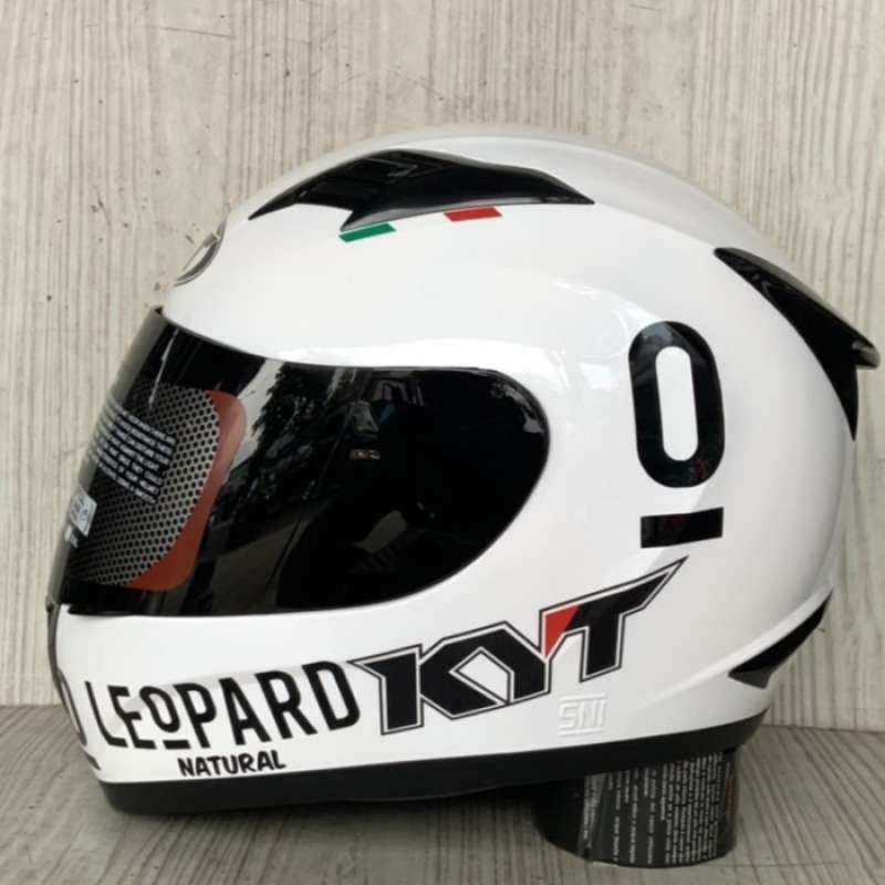 Promo Helm Kyt R10 Solid Leopard Paket Ganteng | Helm Kyt Fullface Kyt ...